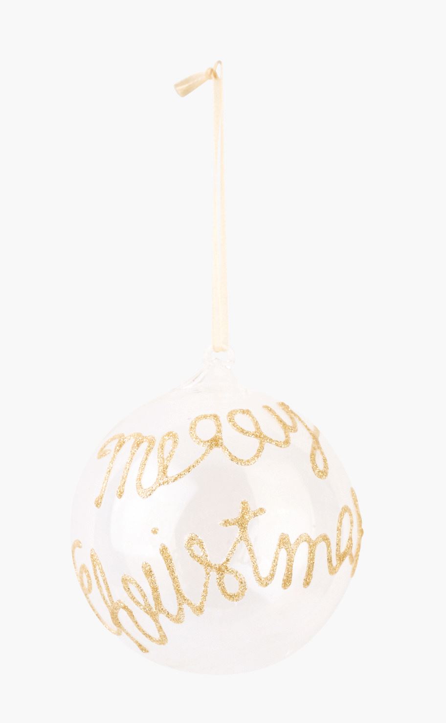 Sofie julekule multi gull - Kid