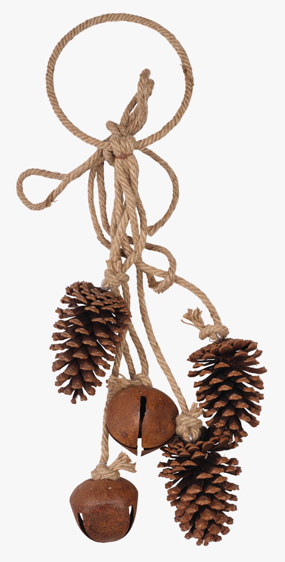 Tied cones pynt brun - Kid