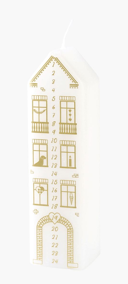 House adventslys multi hvit - Kid